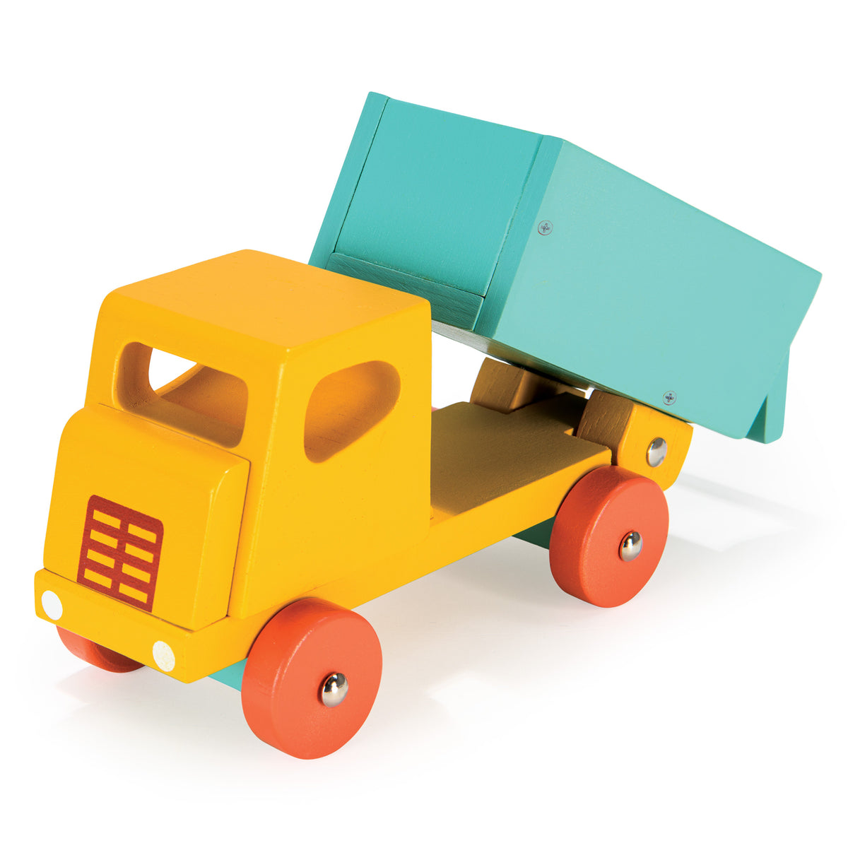 Mentari Wooden Yellow Lorry Toy for children