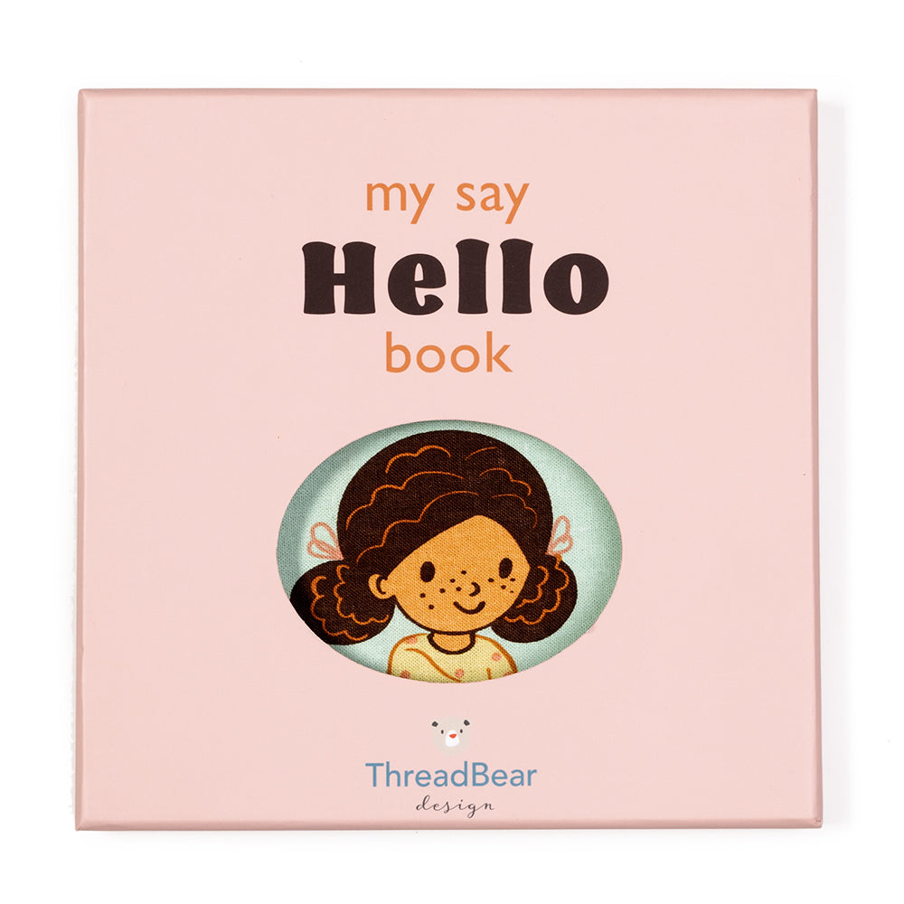 Cloth Book | ThreadBear Design | Hello Languages Rag Book Rag Book