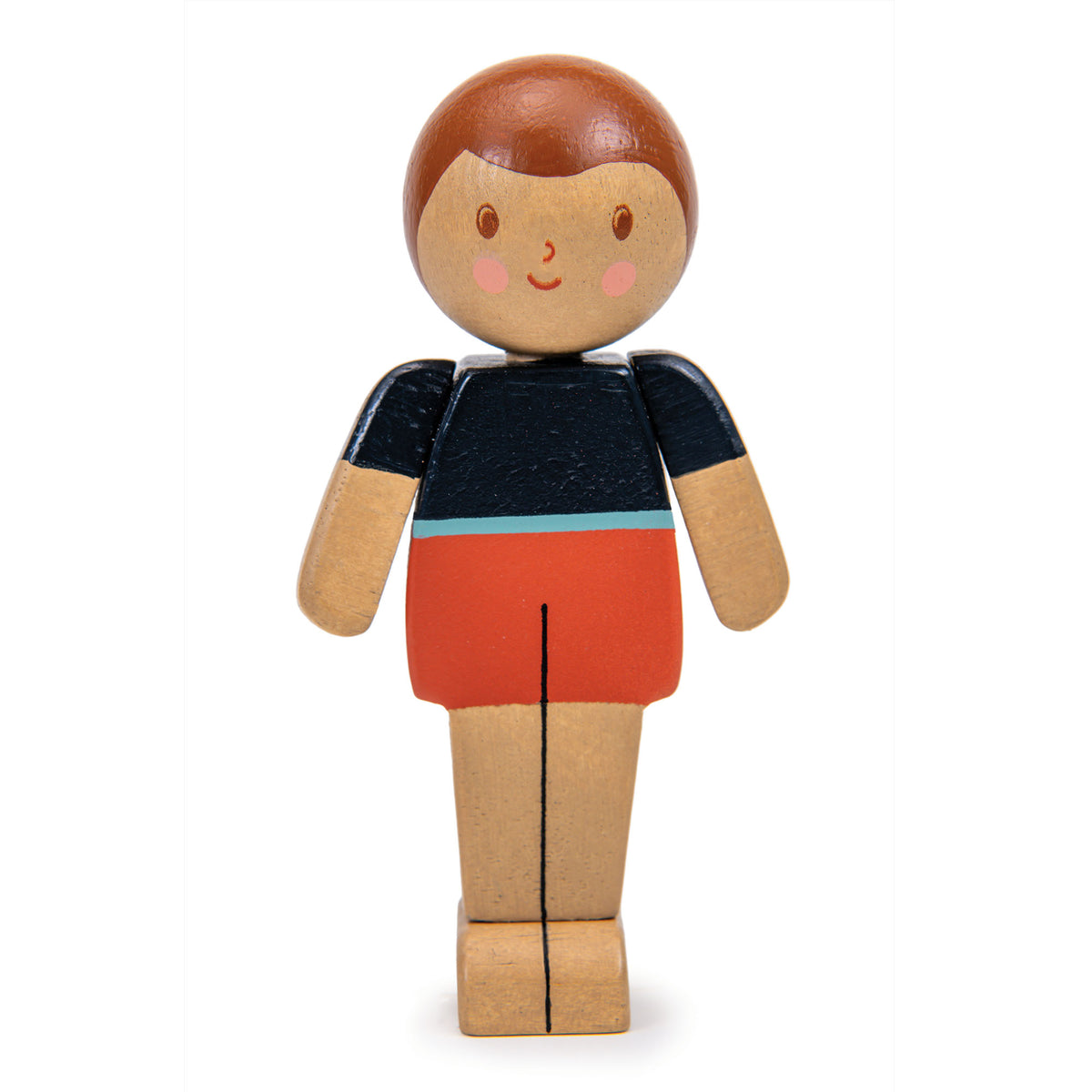Tender Leaf Wooden Caramel Father Toy for children
