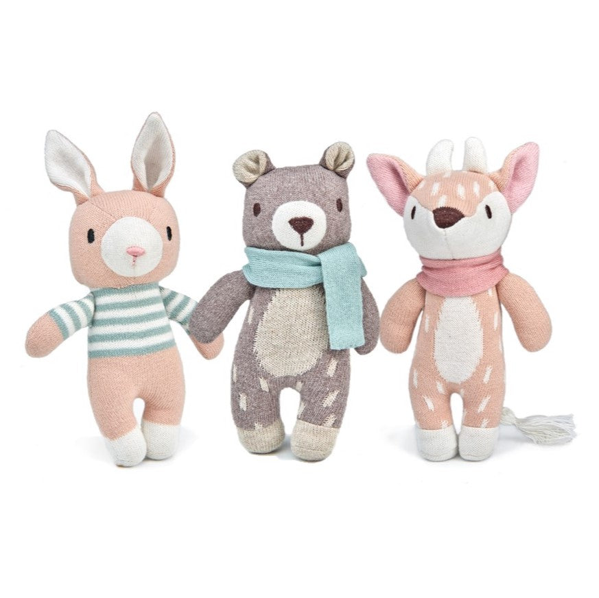 Knitted Toy Bundle | ThreadBear Design | Soft Toys For Babies