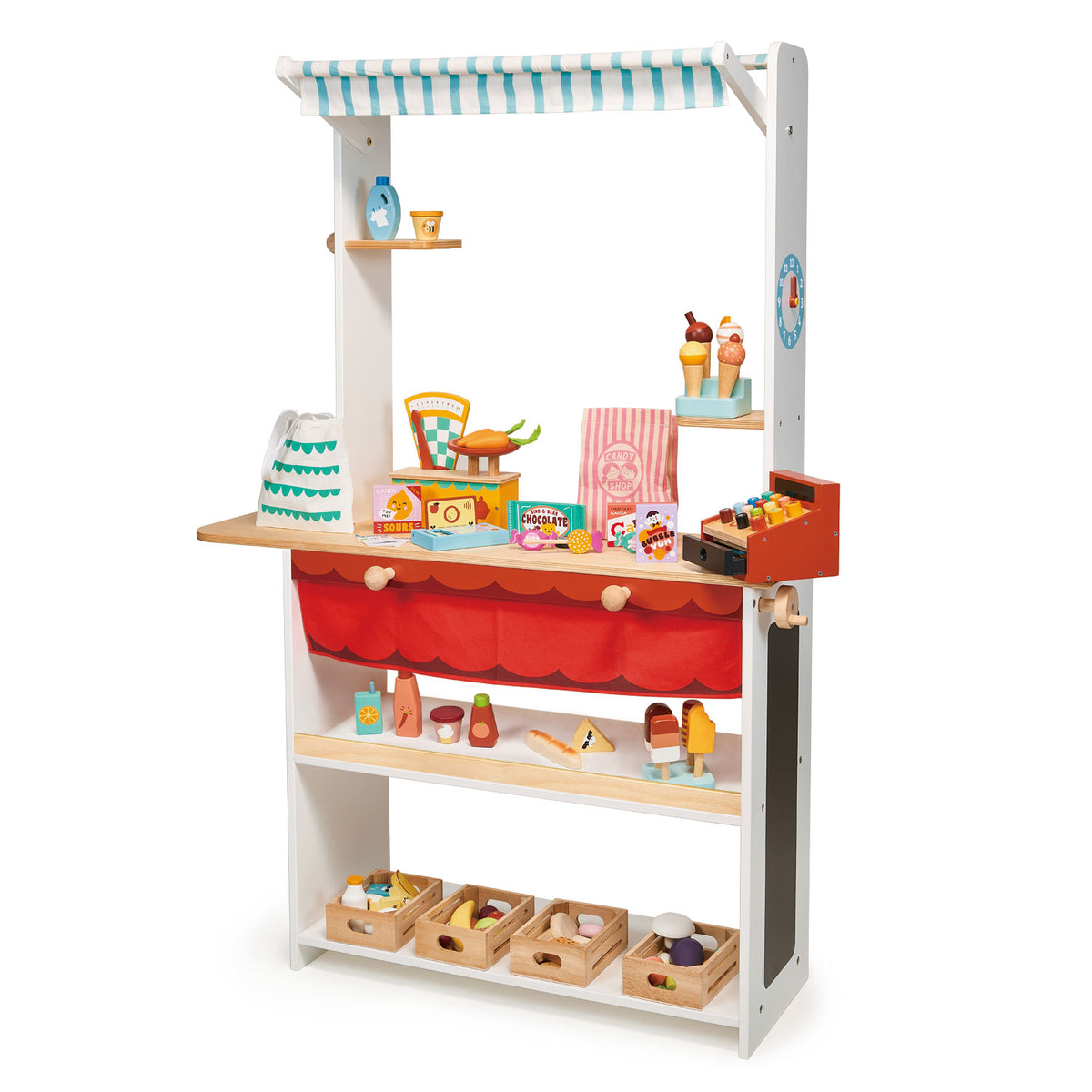 Shop Keeper Stand | Mentari Toys | Wooden Role Play Toys