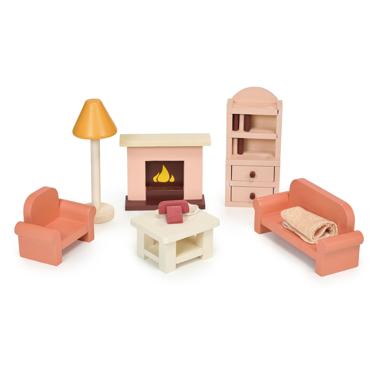 Sitting Room Furniture | Mentari Toys | Wooden Doll's House Accessories