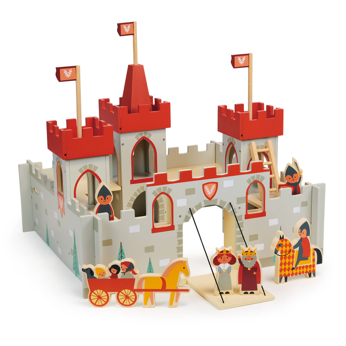 King's Castle | Mentari Toys | Wooden Toy Castle